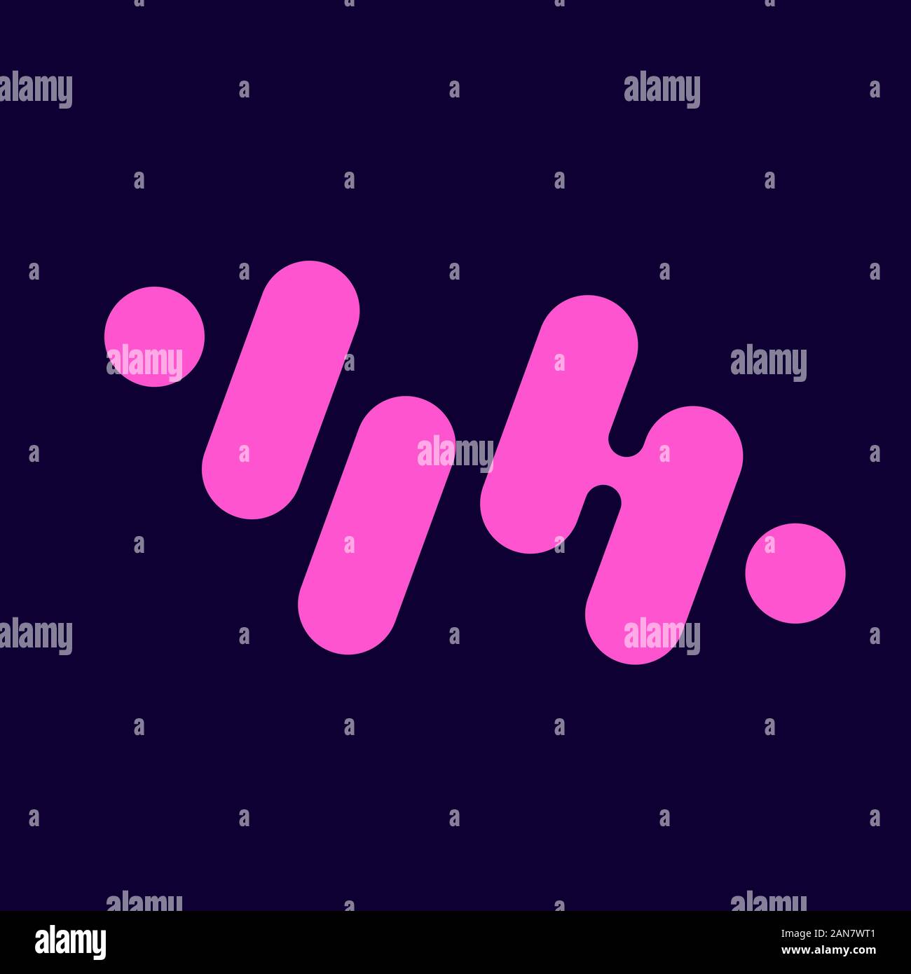 Simple abstract logo design template. Creative technology colorful logo ...