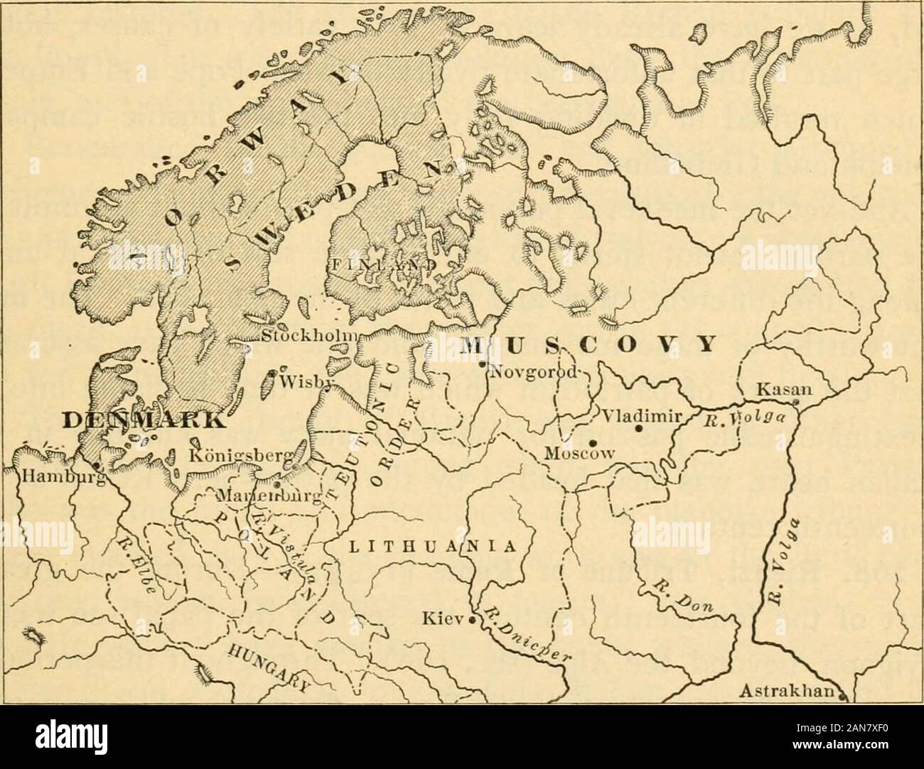 Mediaeval and modern history . calamity which befellRussia in the ...