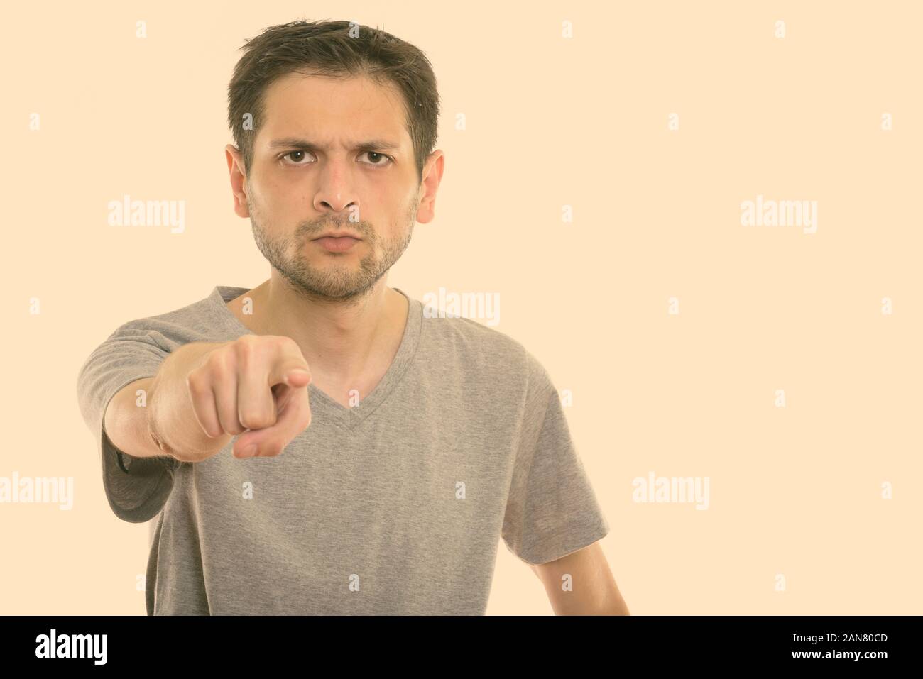 Angry people looking at camera hi-res stock photography and images - Alamy