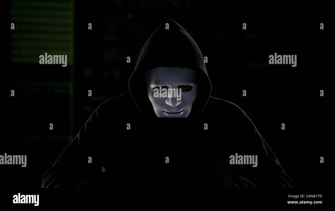 Cyber terrorism mask hi-res stock photography and images - Alamy
