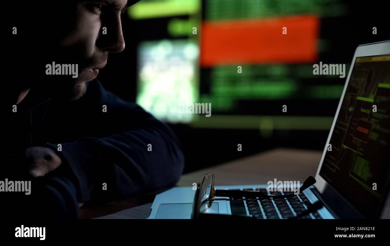 Programmer fails to crack system, sees red warning, remote server ...