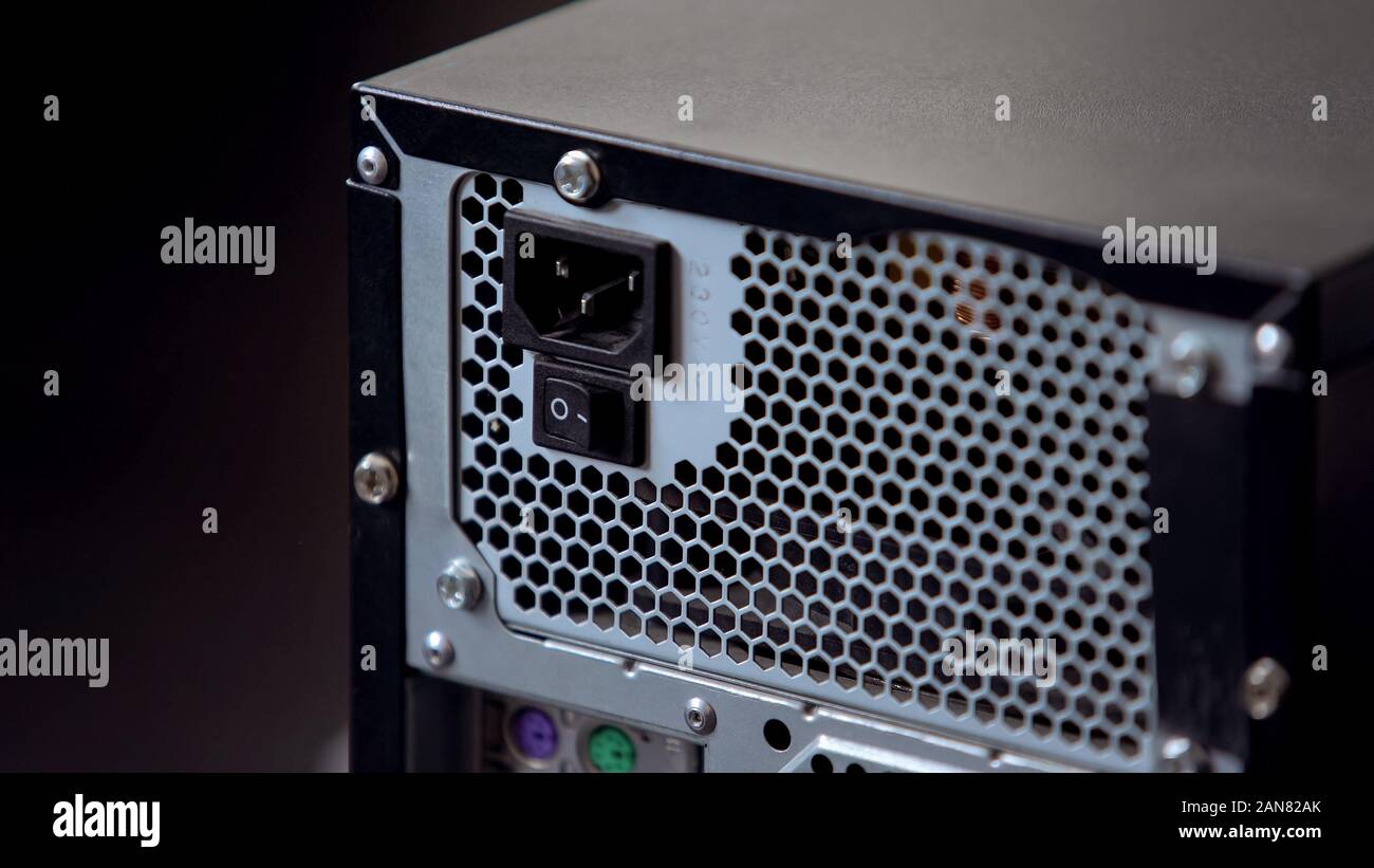 Pc back panel hi-res stock photography and images - Alamy