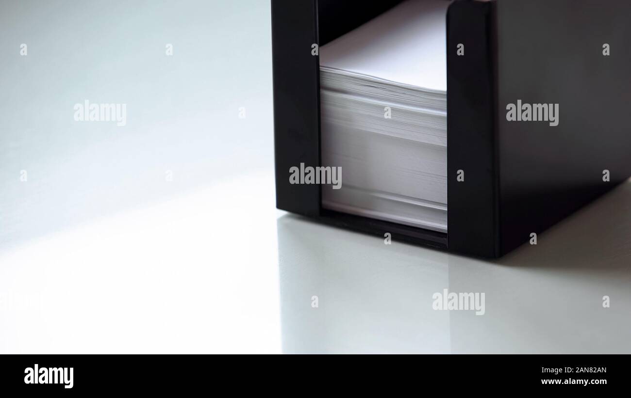 Work stationery hi-res stock photography and images - Alamy