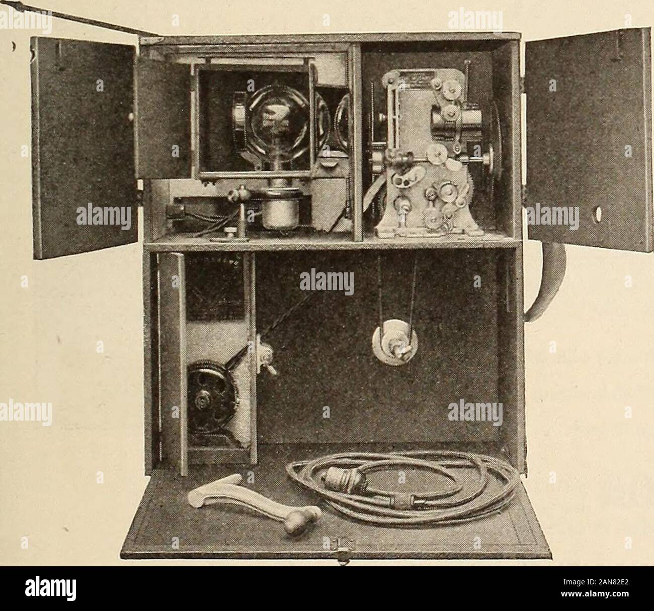 Moving Picture Age (1920) . The Rotary. The Rotary, showing mechanism ...