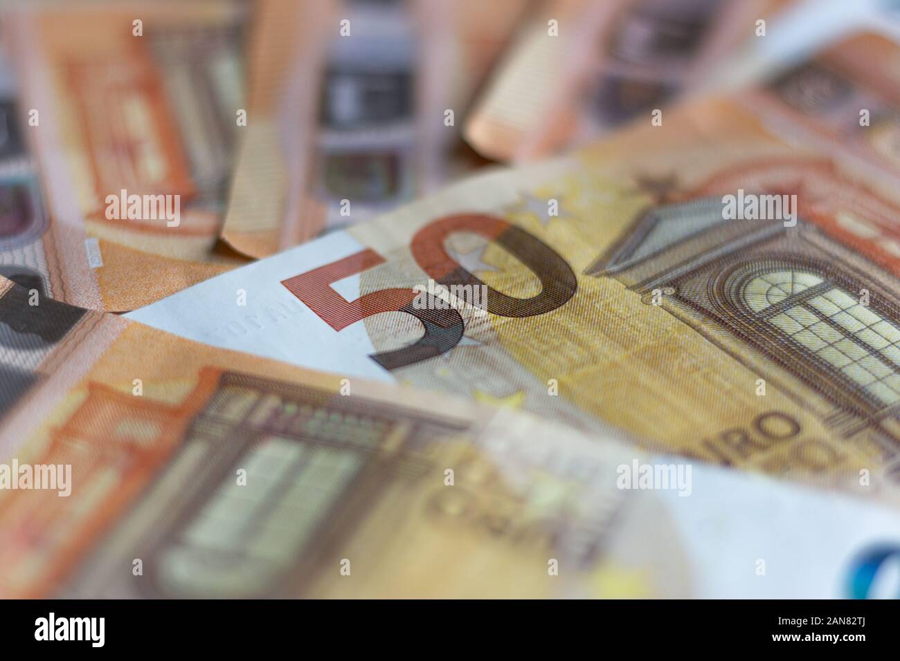 Billets de 50 euros Stock Photo - Alamy