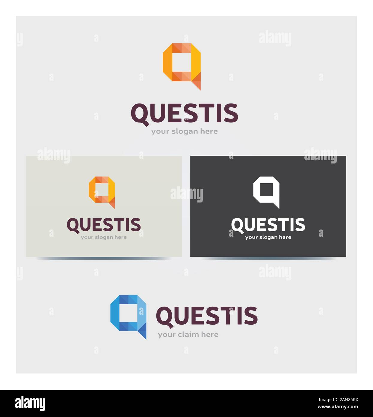 Fractal silhouette logo Cut Out Stock Images & Pictures - Alamy