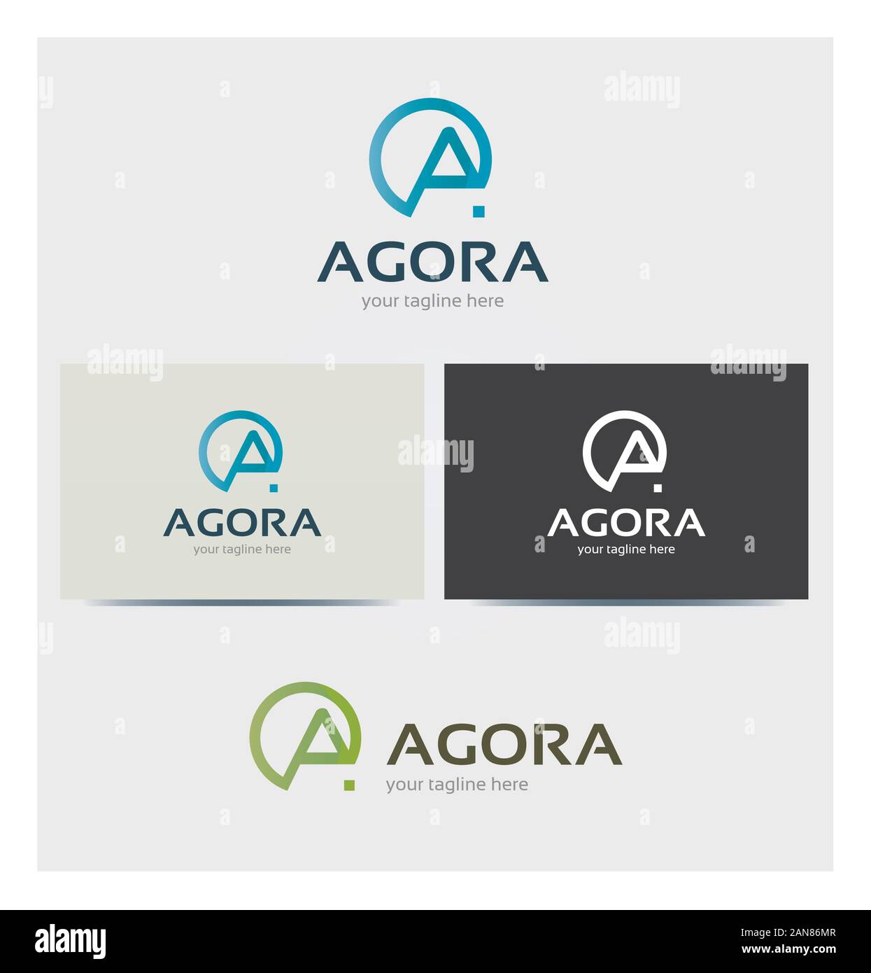 Agora logo Stock Vector Images - Alamy