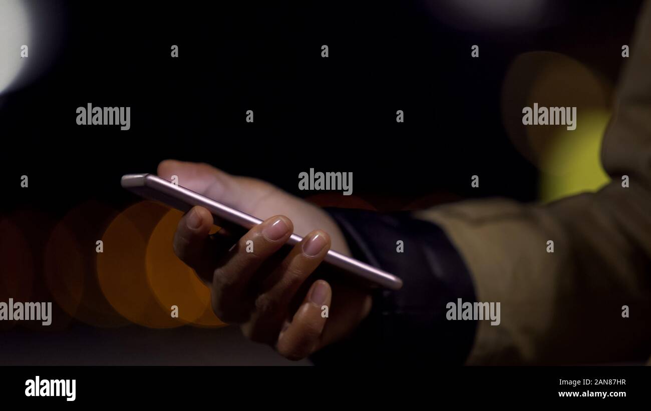 Scrolling information hi-res stock photography and images - Alamy