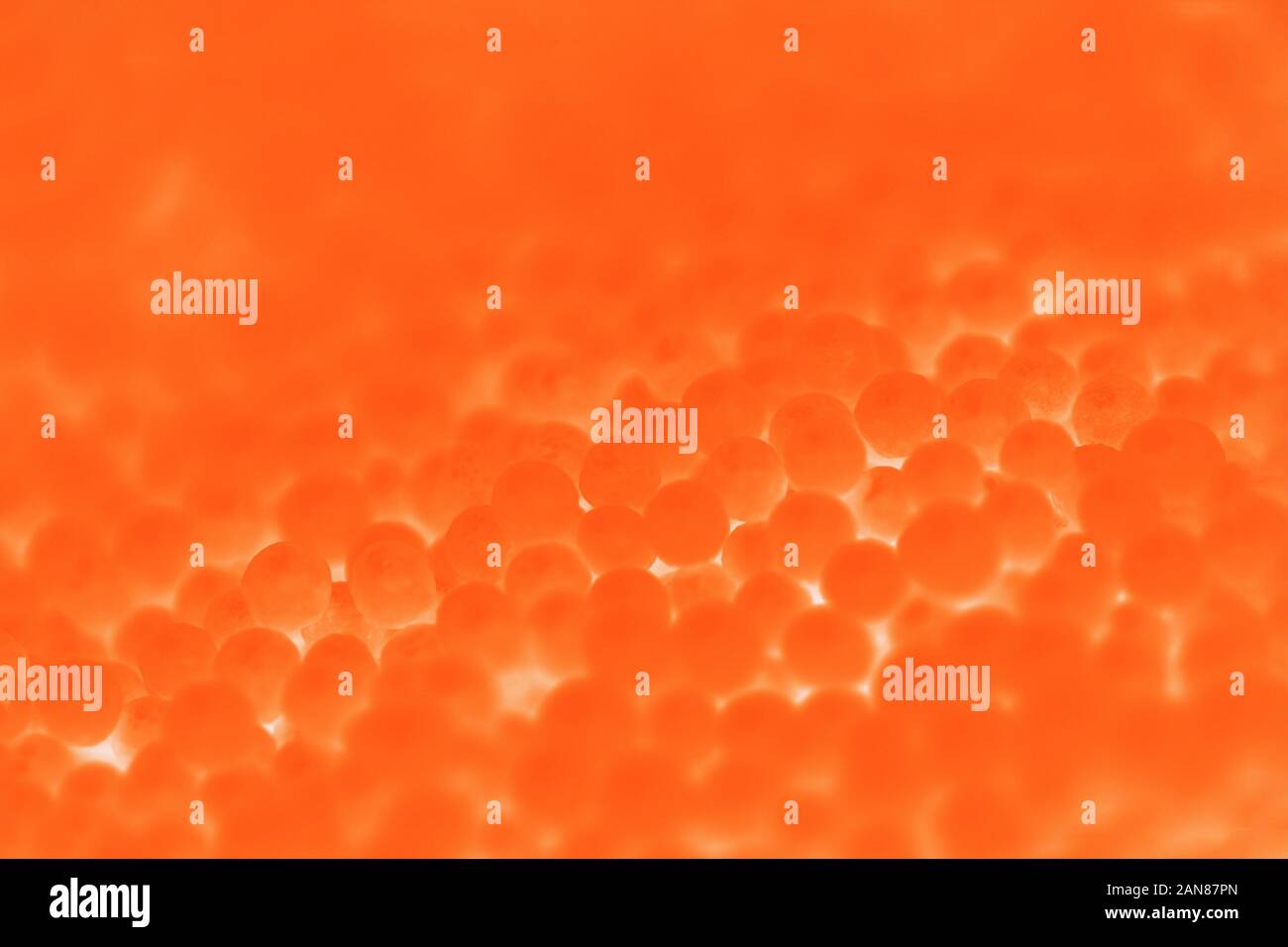 Hot orange lush lava color abstract background with balls pattern Stock ...