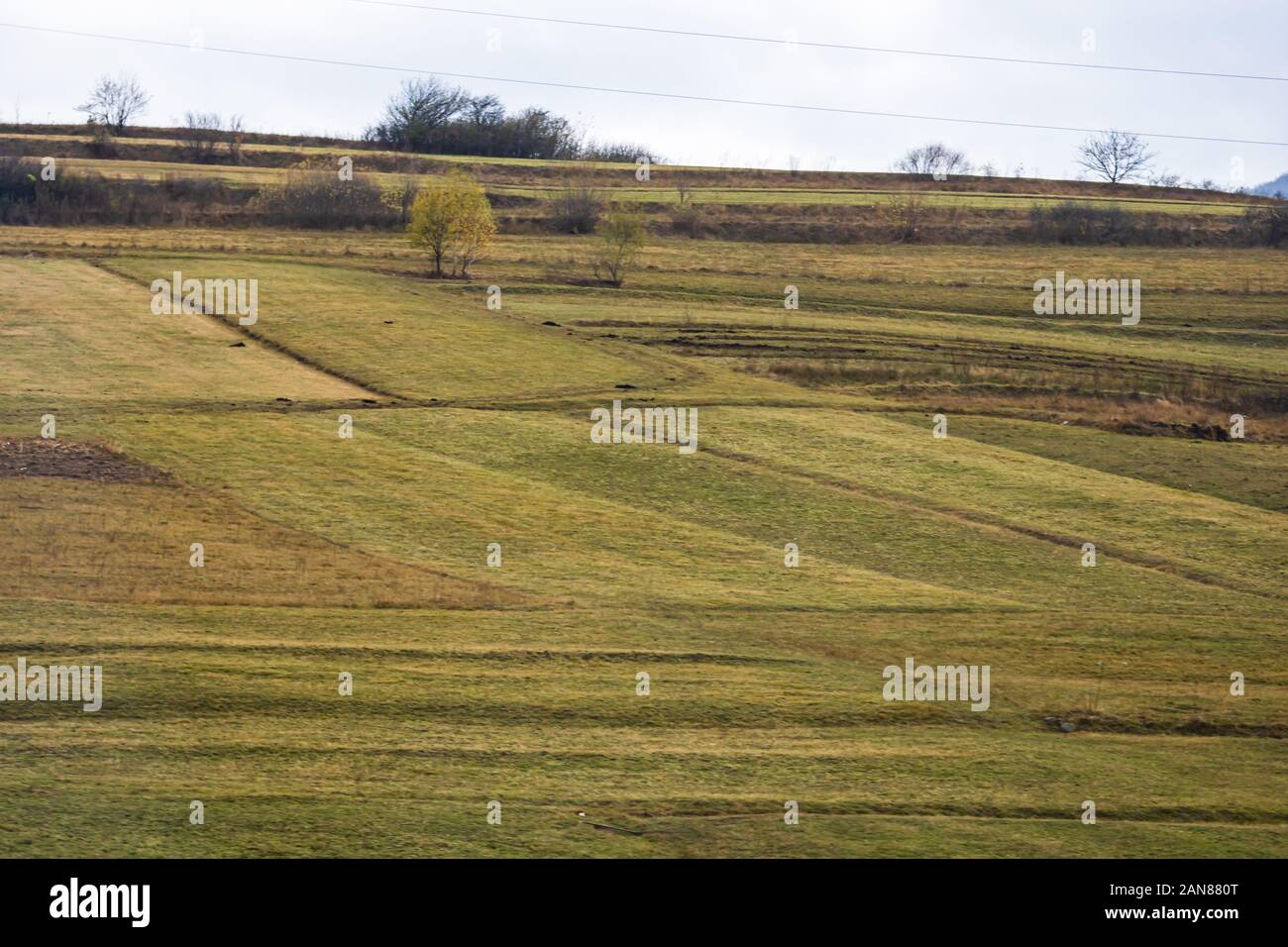 Empty fields after harvest hi-res stock photography and images - Alamy