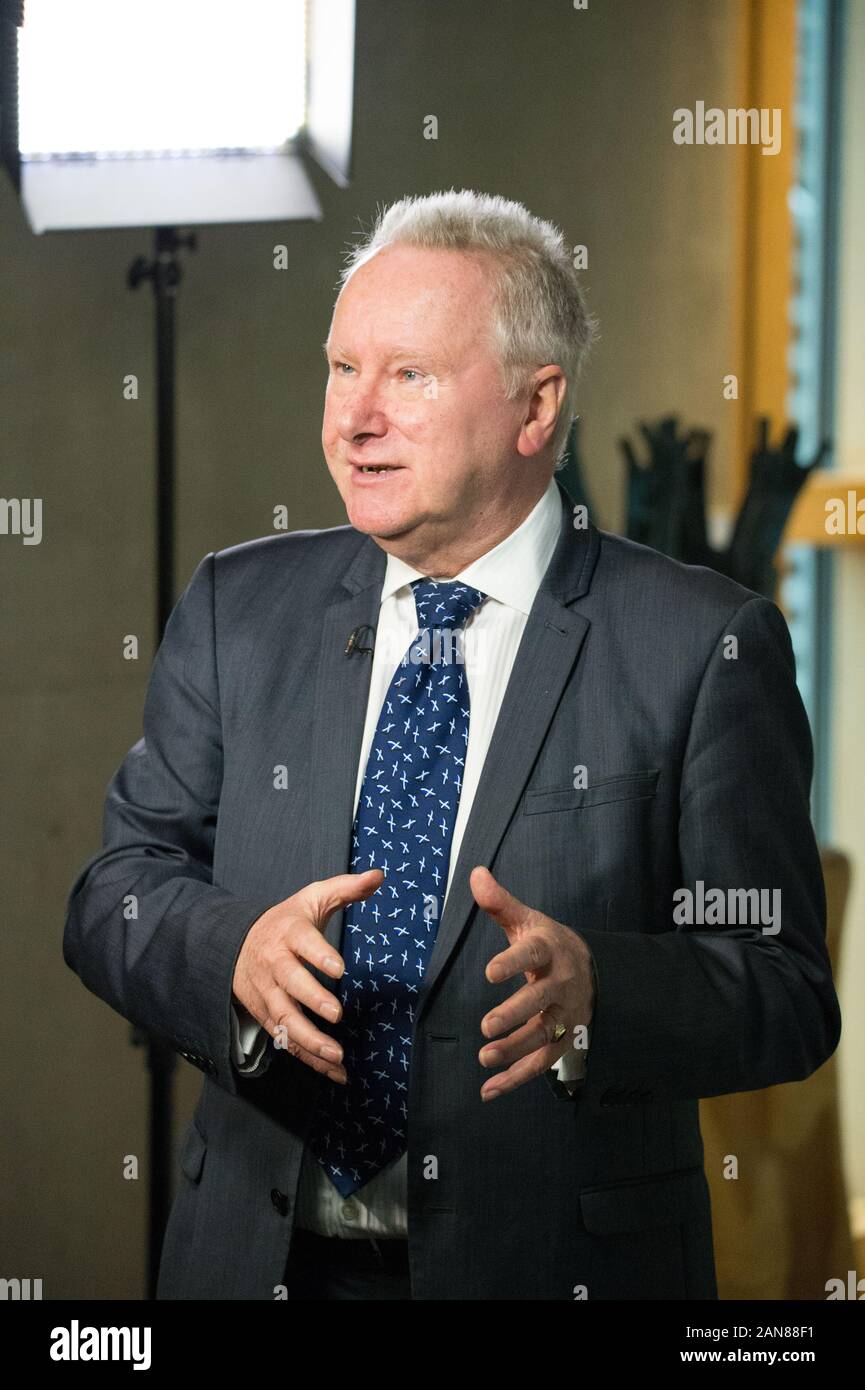 Edinburgh, UK. 16 January 2020. Pictured: Alex Neil MSP - Scottish ...