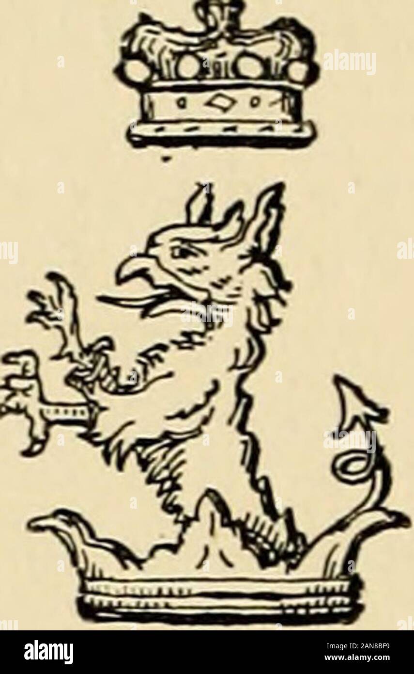 The book of Dene, Deane, AdeaneA genealogical history Stock Photo - Alamy