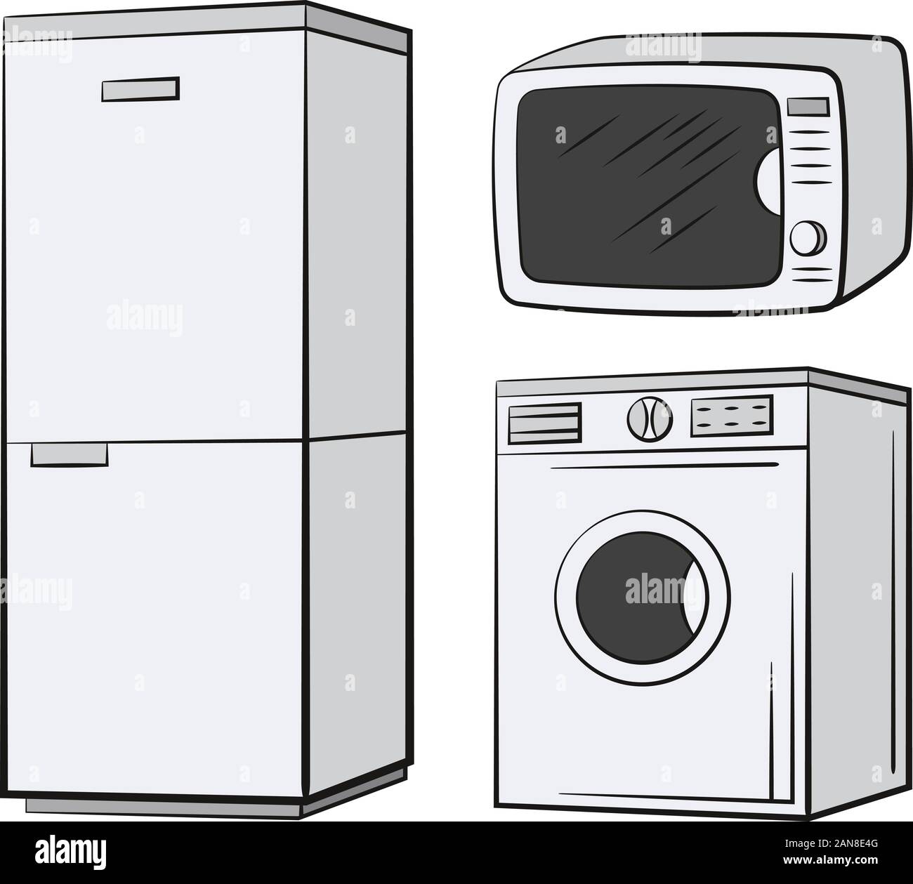Set of Technical Equipment Stock Vector Image & Art - Alamy