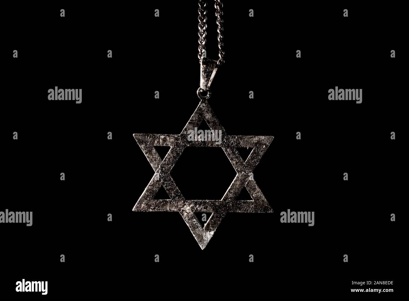 Star of david necklace hi-res stock photography and images - Alamy