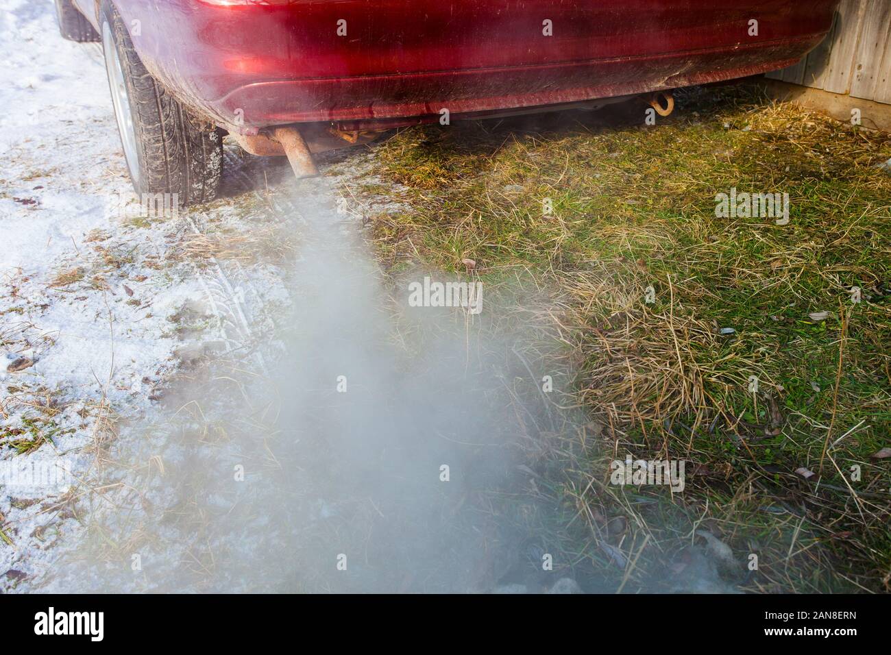 Puffs Smoke From Cars