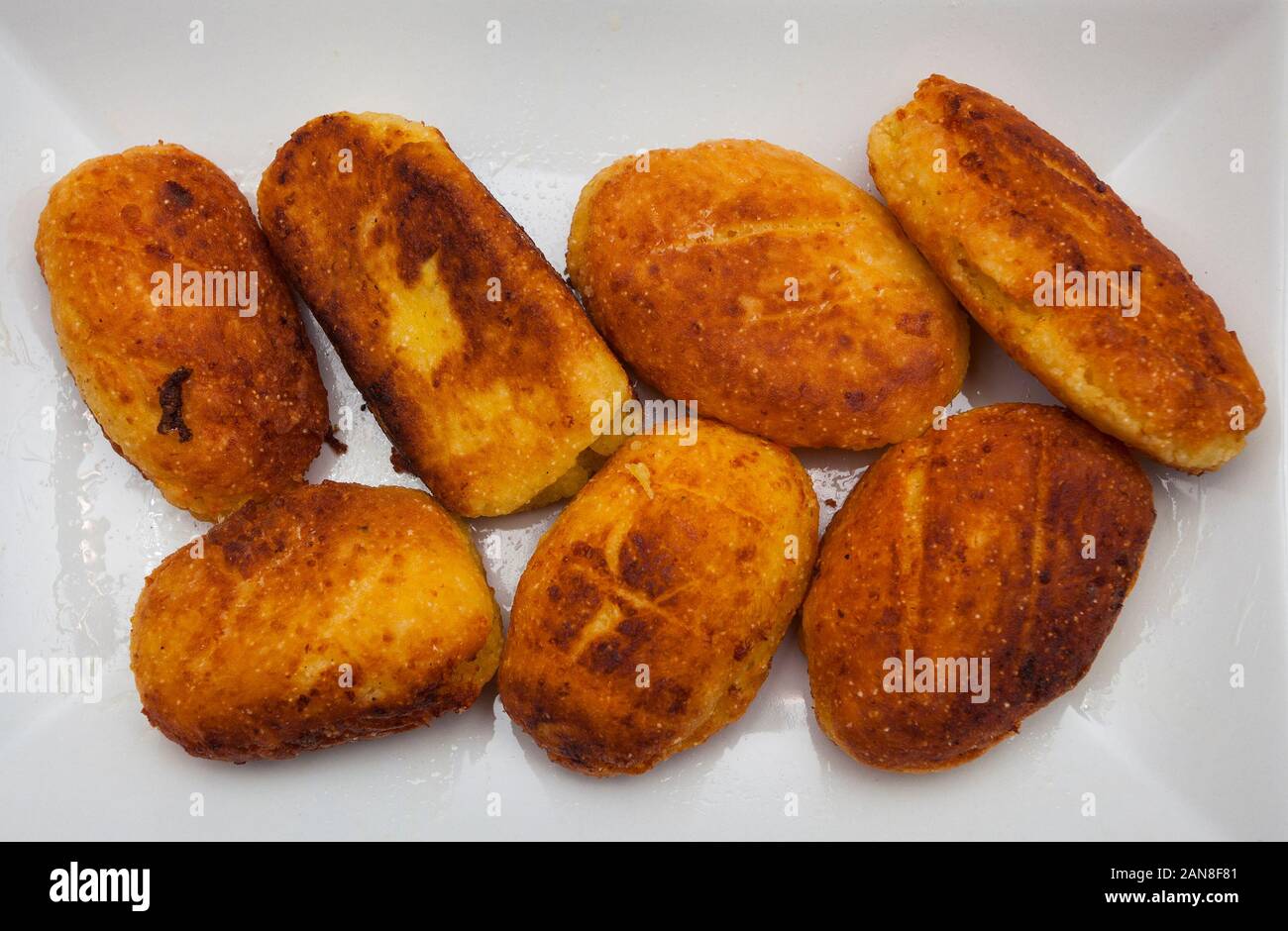 romanian cheese donuts on plate. traditional food Stock Photo - Alamy