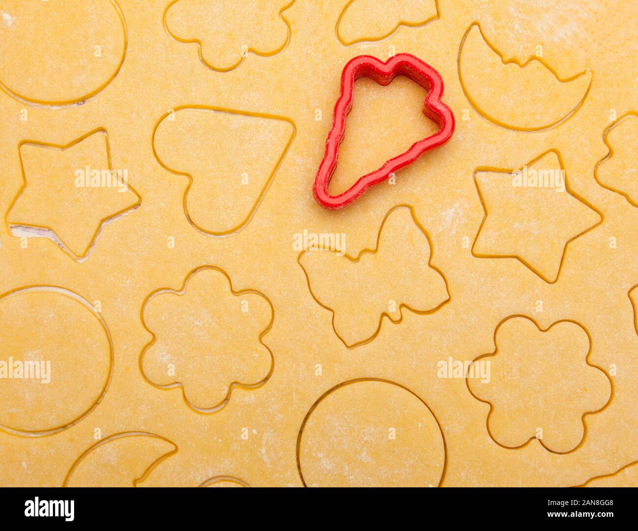 Cookie shapes hi-res stock photography and images - Alamy