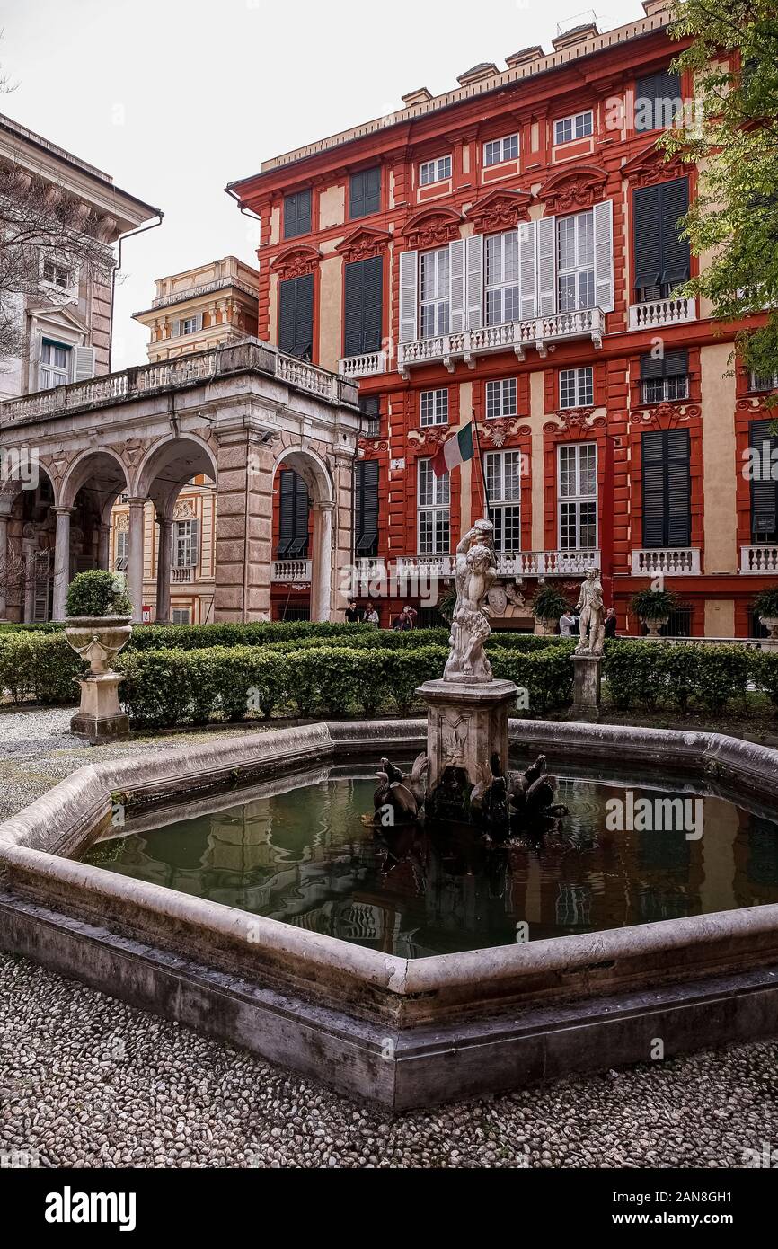 Italy Liguria Genova: Musei di Strada Nuova - Palazzo Rosso From ...