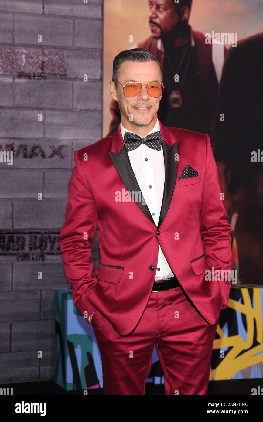 Los Angeles, CA. 14th Jan, 2020. Massi Furlan at arrivals for BAD BOYS ...