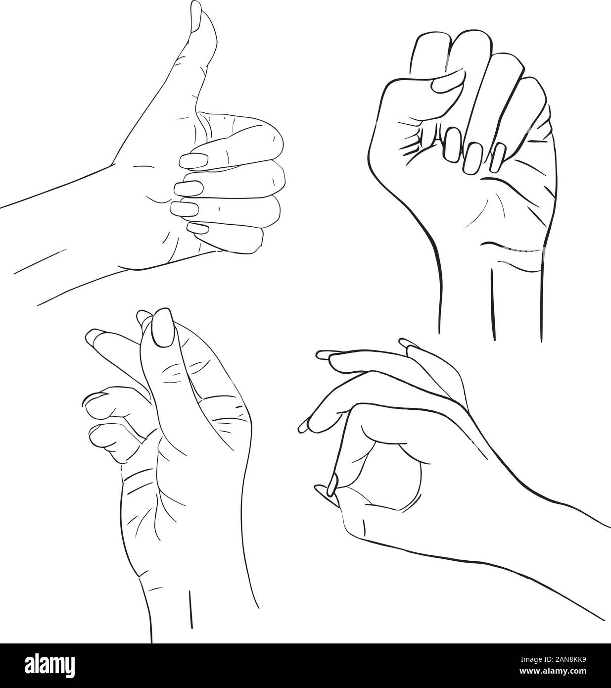 Gesture gestures animated Cut Out Stock Images & Pictures - Alamy