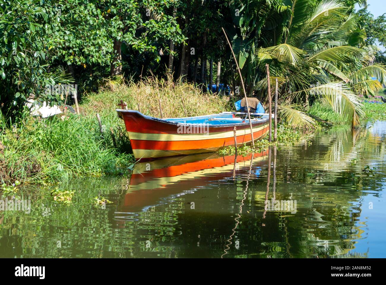 Kerala backwater fishing hi-res stock photography and images - Alamy