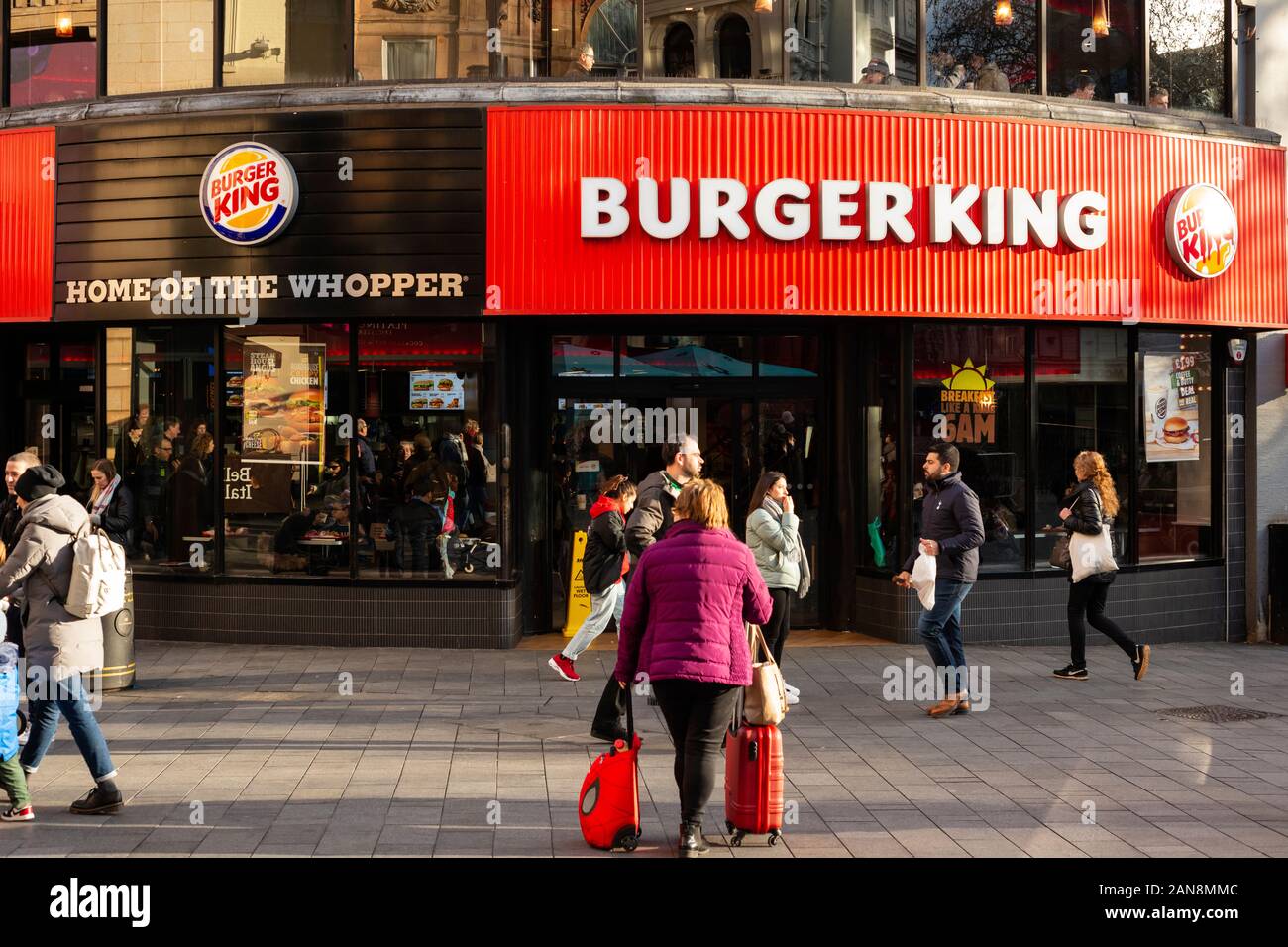 Burger king uk 2020 hi-res stock photography and images - Alamy