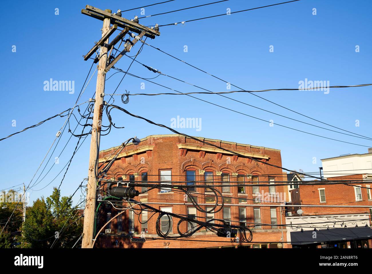 Above ground electricity distribution hi-res stock photography and ...