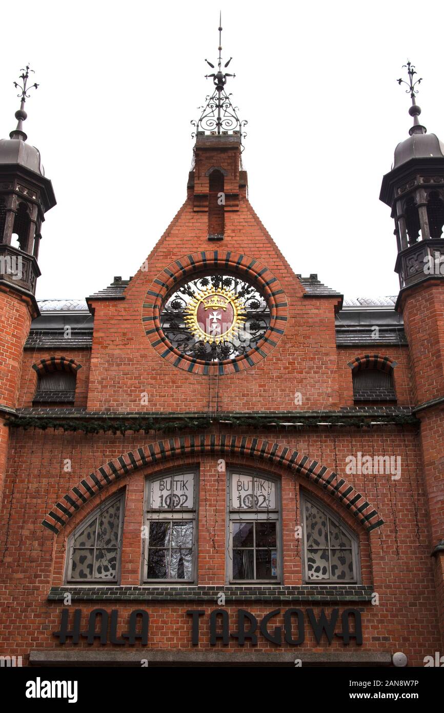 The Neo-Gothic Covered Market - Hala Targowa - seen from the outside ...