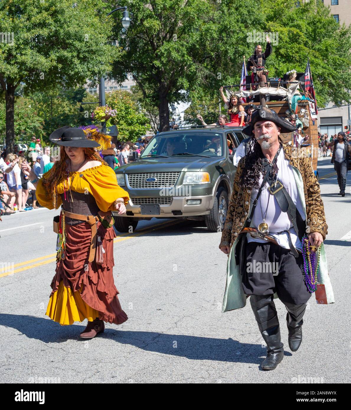 Pirate on Parade Stock Photo - Alamy