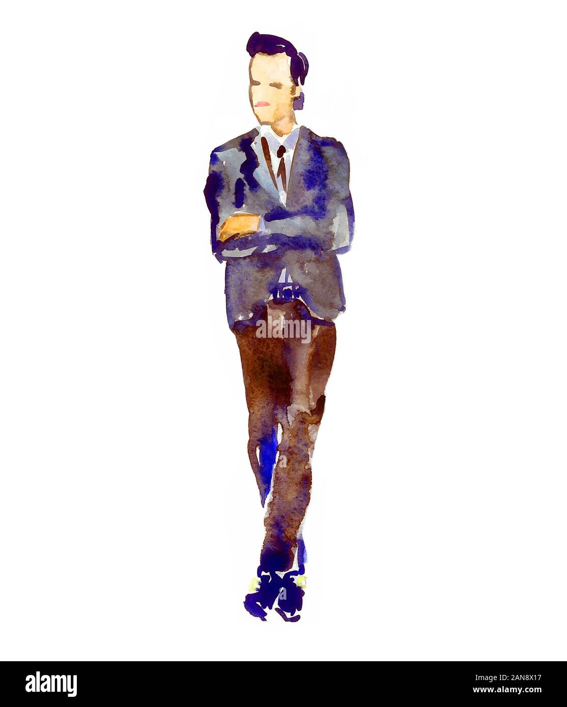 Pose man male painted paint hi-res stock photography and images - Alamy