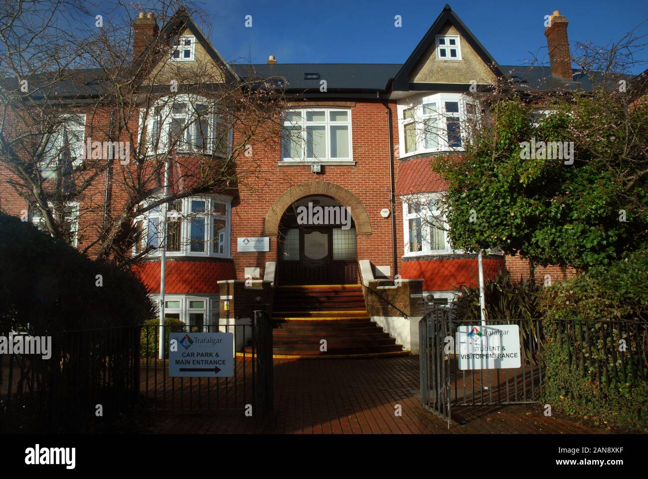 Trafalgar School, Portsmouth, Hampshire, Great Britain Stock Photo - Alamy