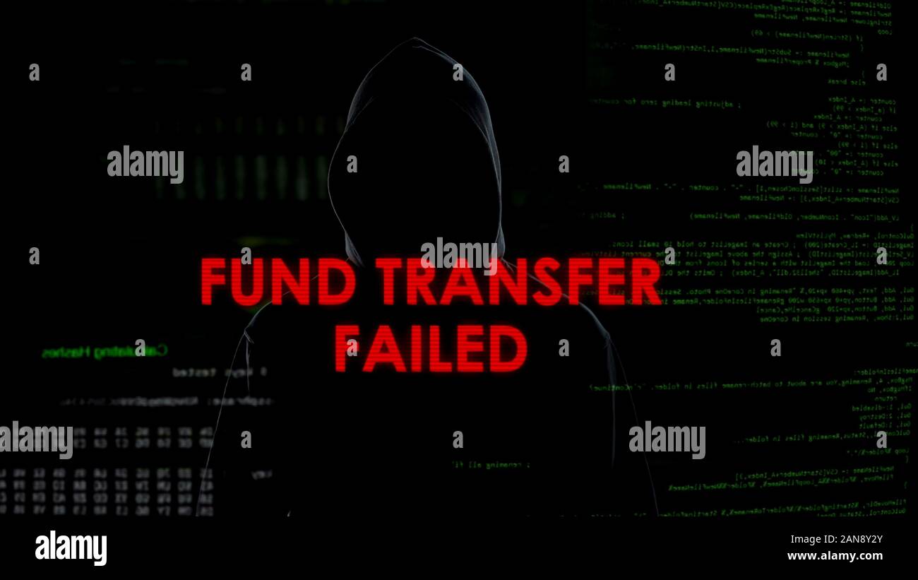Fund transfer failed, unsuccessful attempt to steal money from bank ...