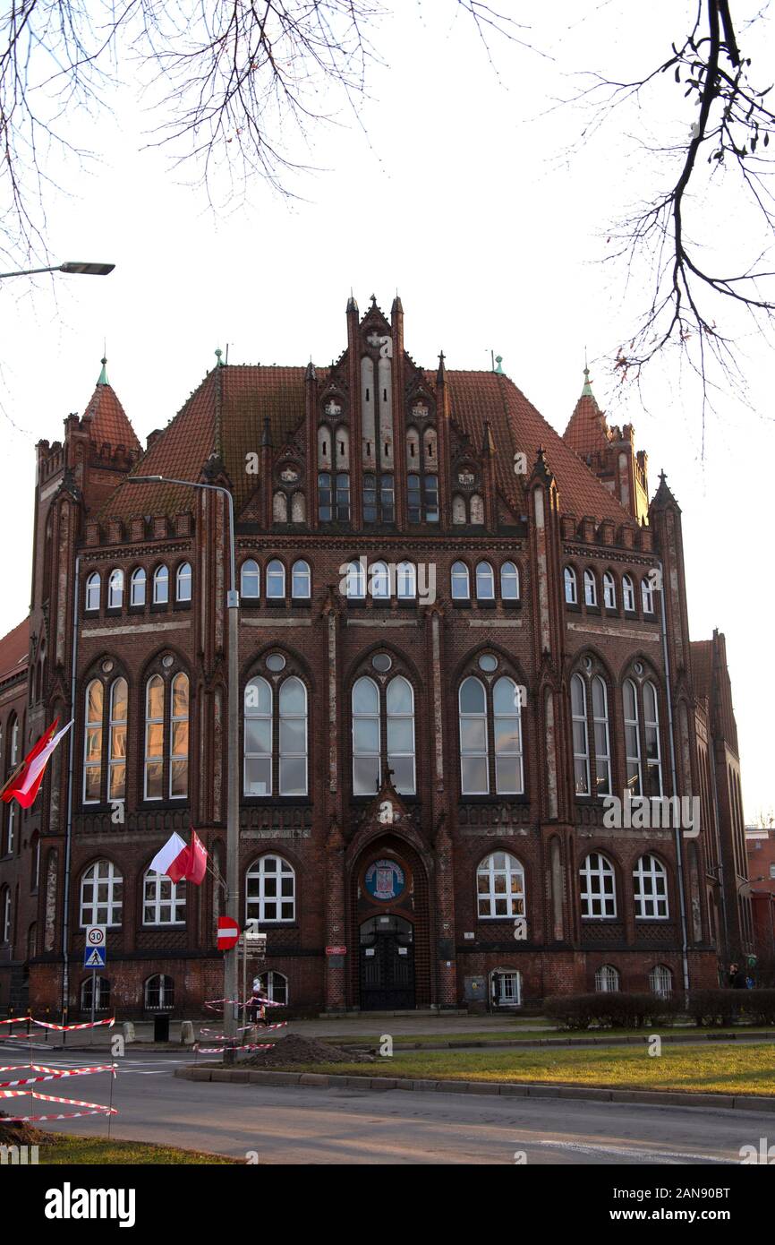 The Liceum Mikołaja Kopernika - Nicolaus Copernicus High School, one of ...