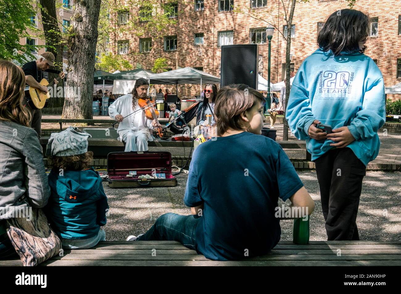 Portland Farmers Market - Shemanski Park. is a popular lunch and ...