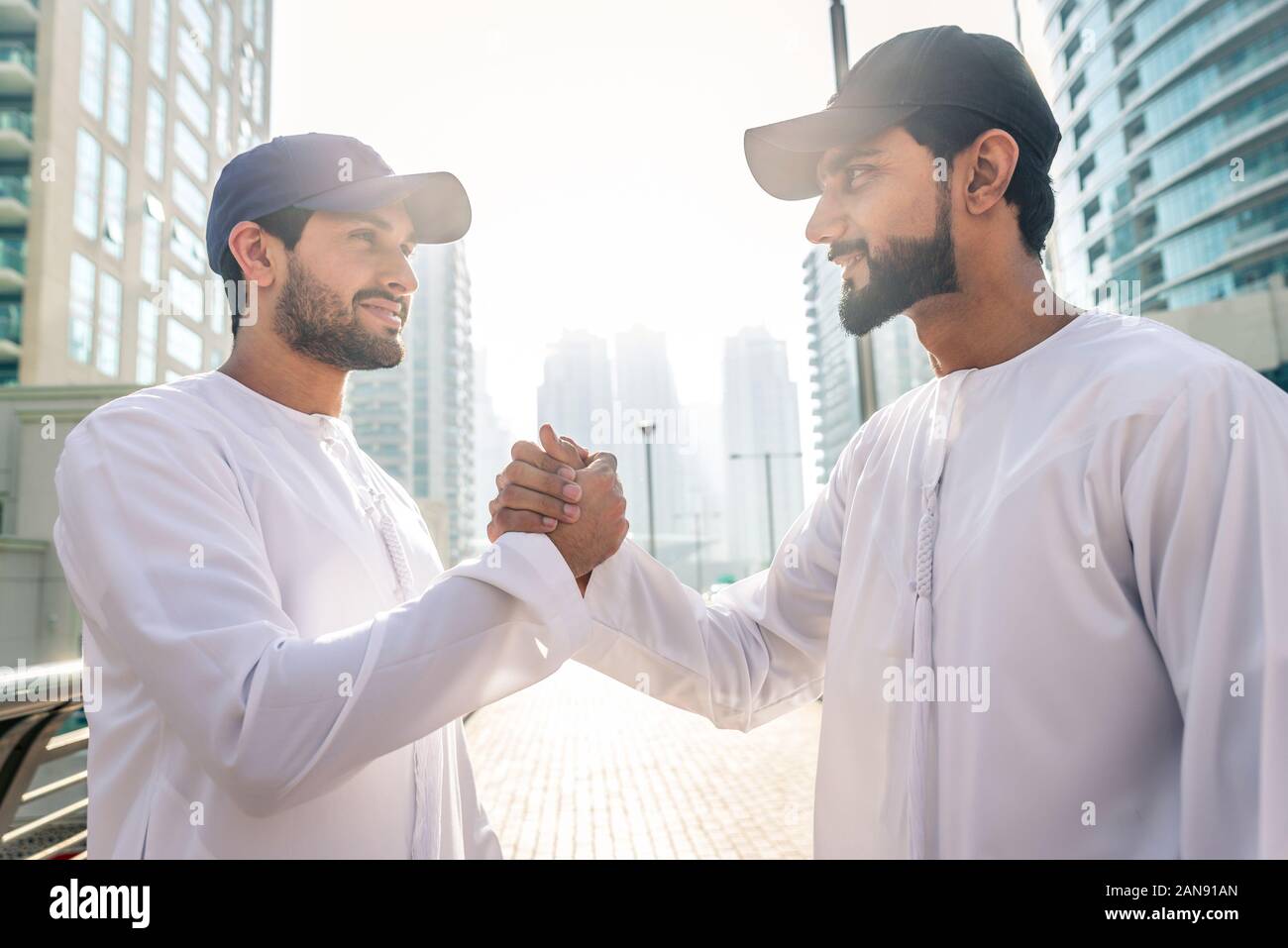 Emirati male laughing hi-res stock photography and images - Alamy
