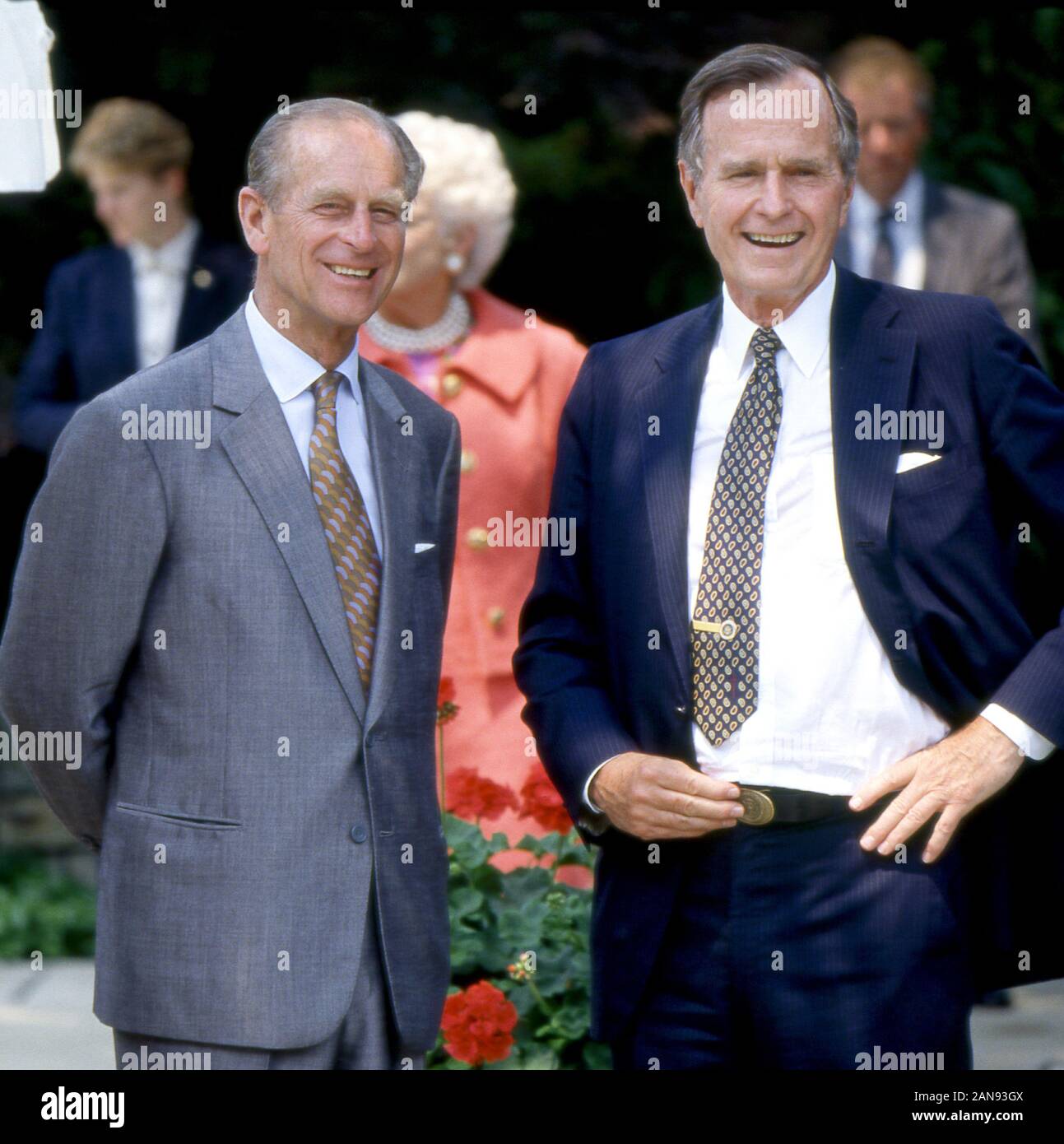 George bush senior hi-res stock photography and images - Alamy