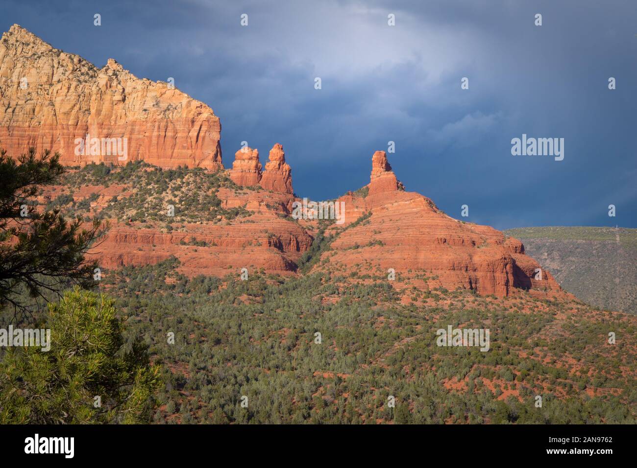 Scenic Overlook in Sedona, Arizona Stock Photo - Alamy