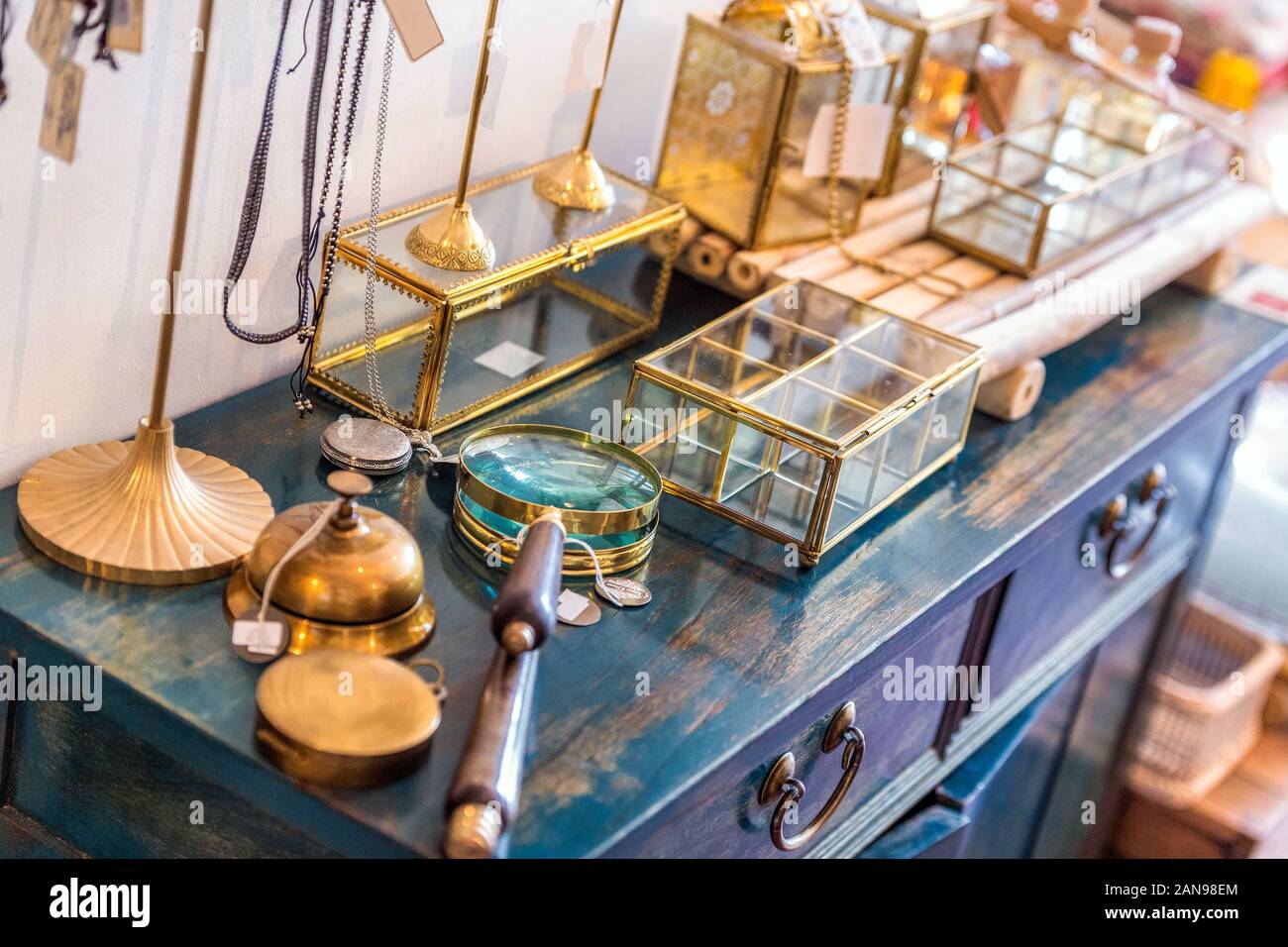 Flea market at old city of Jaffo, Tel Aviv, Israel Stock Photo - Alamy