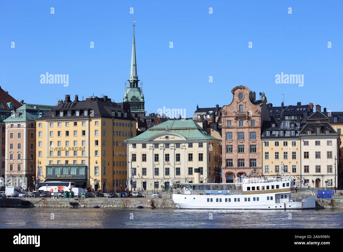 Stockholm Tyska Kyrkan Stock Photo - Alamy