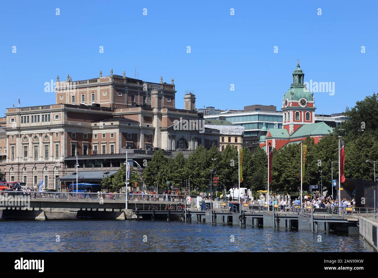 Stockholm Kungliga Oper Stock Photo - Alamy