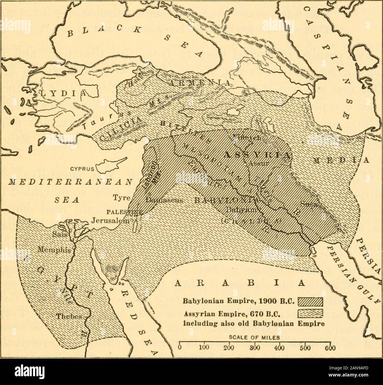 Map of ancient world kingdoms hi-res stock photography and images - Alamy