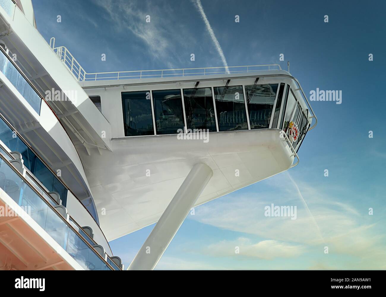 Cruise Ships Bridge Stock Photo - Alamy