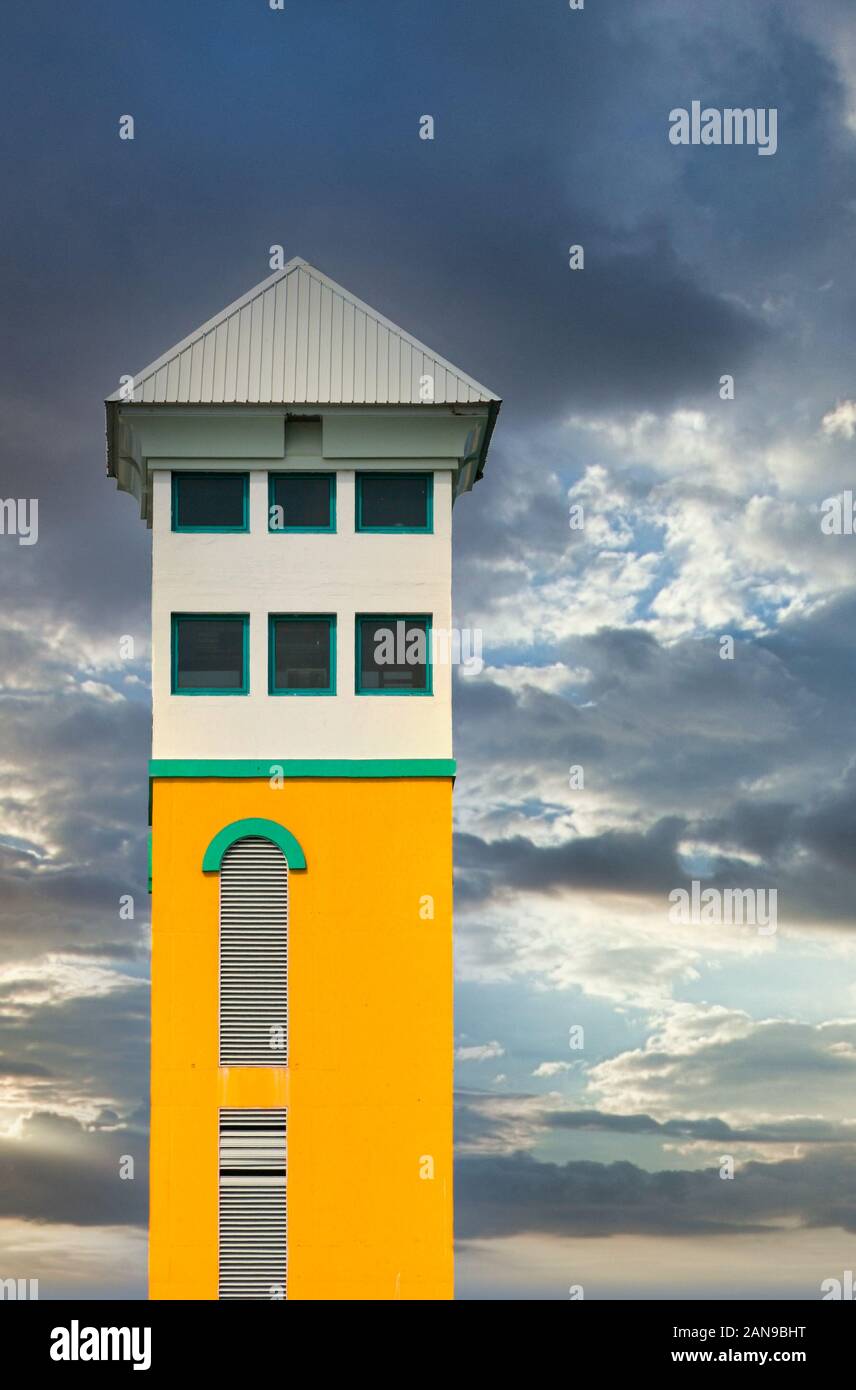 Nassau Tower in Sky Stock Photo - Alamy