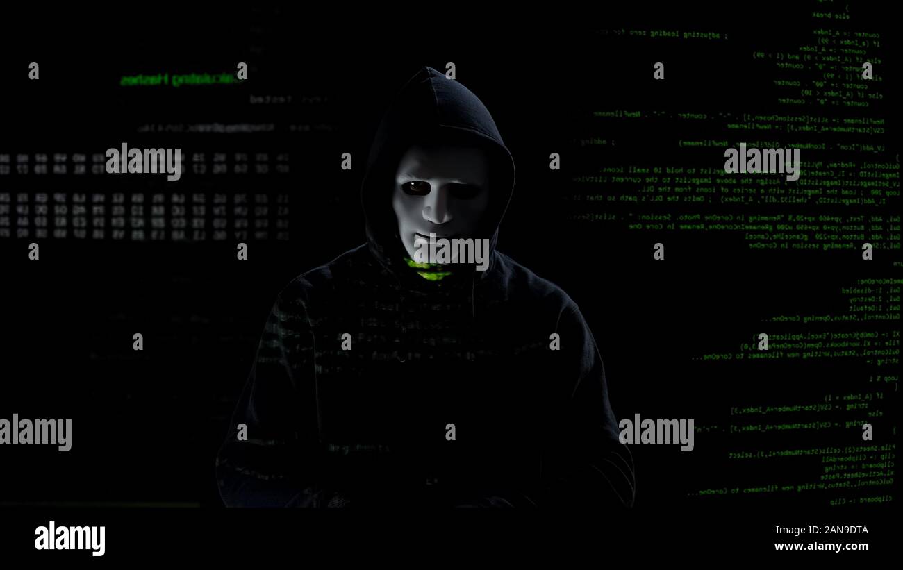 Hacker criminal dark web code malware hi-res stock photography and ...