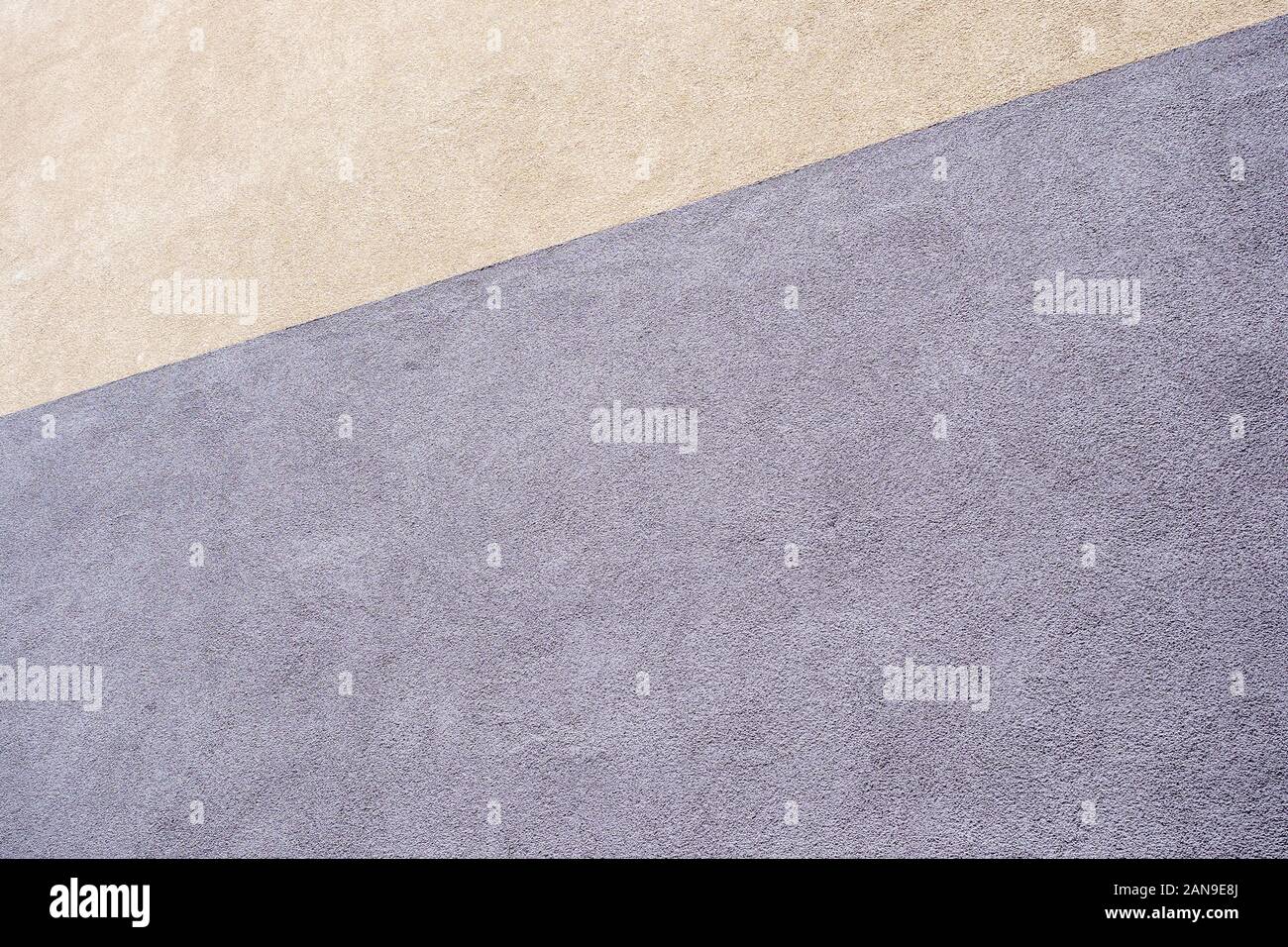background texture of wall two colours Stock Photo - Alamy