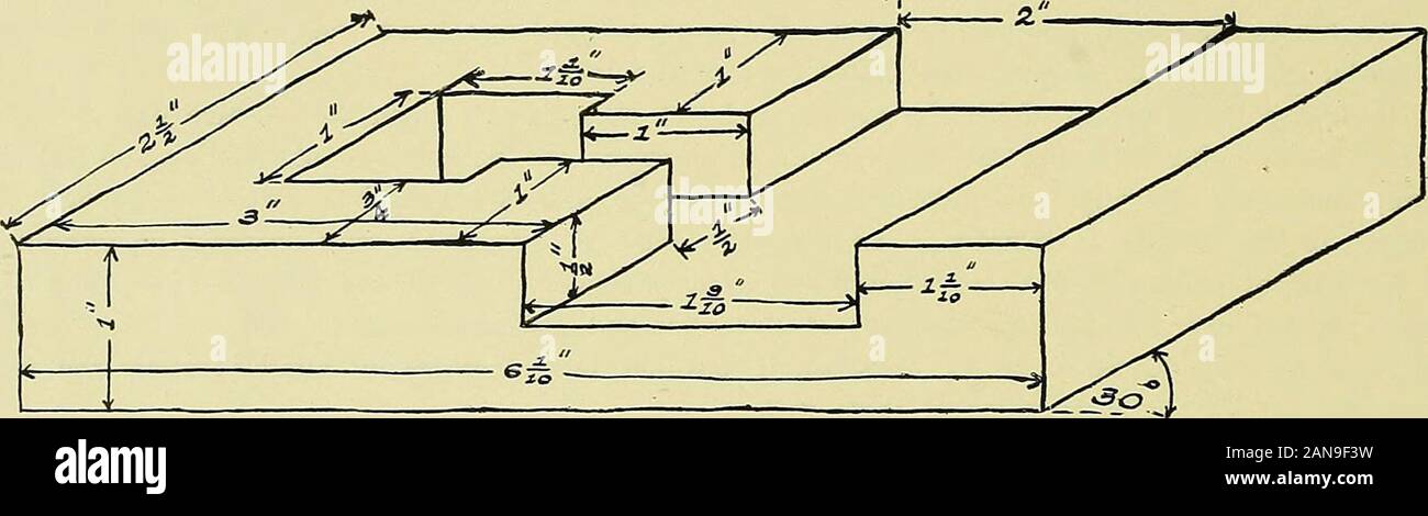 Practical engineering drawing and third angle projection, for students in scientific, technical ...