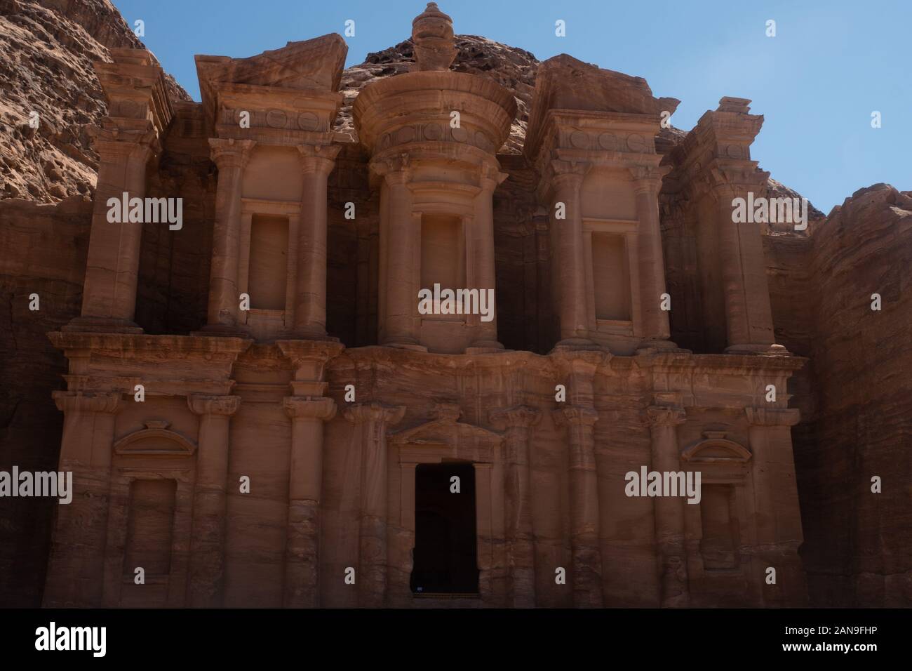 The Monastery, Petra's largest monument, in Jordan Stock Photo - Alamy