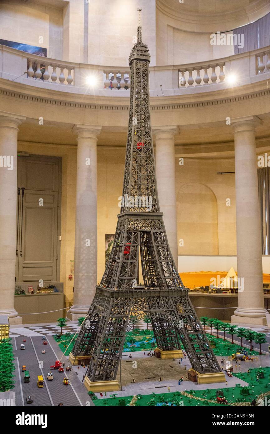 LEGO BRIKS IN MOVIES EXHIBITION IN VERSAILLES, FRANCE Stock Photo - Alamy