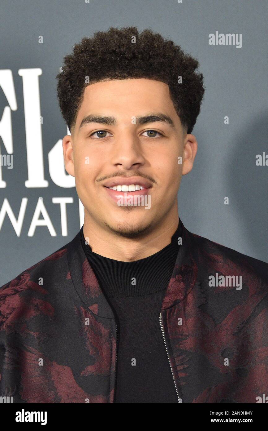Santa Monica, CA. 12th Jan, 2020. Marcus Scribner at arrivals for The ...