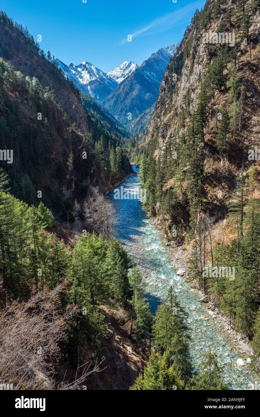 Himalayan river hi-res stock photography and images - Alamy